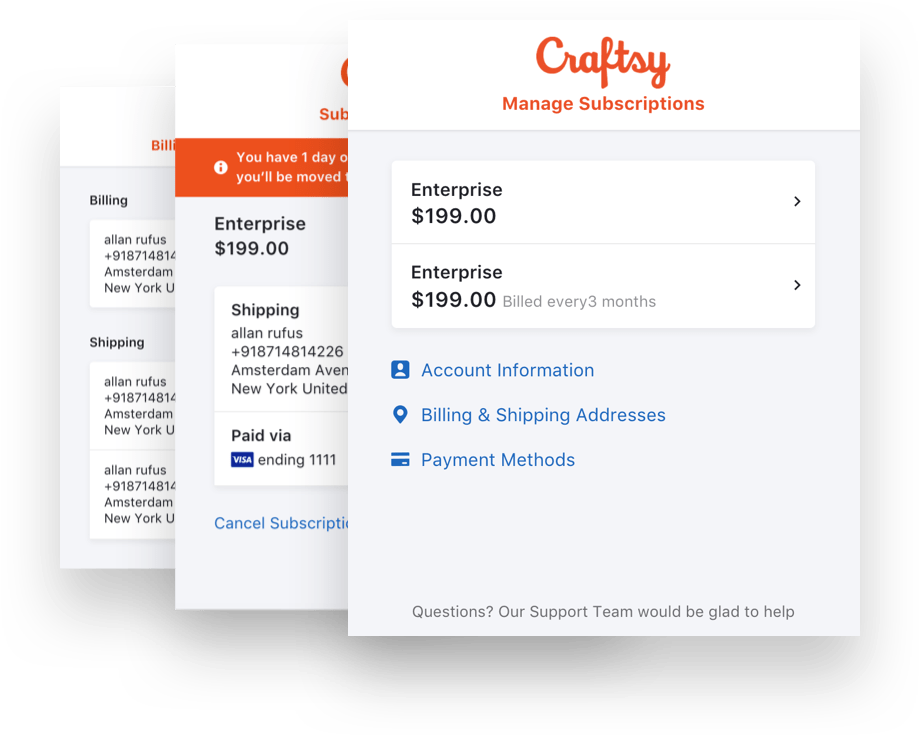 Secure Checkout Experience with Chargebee
