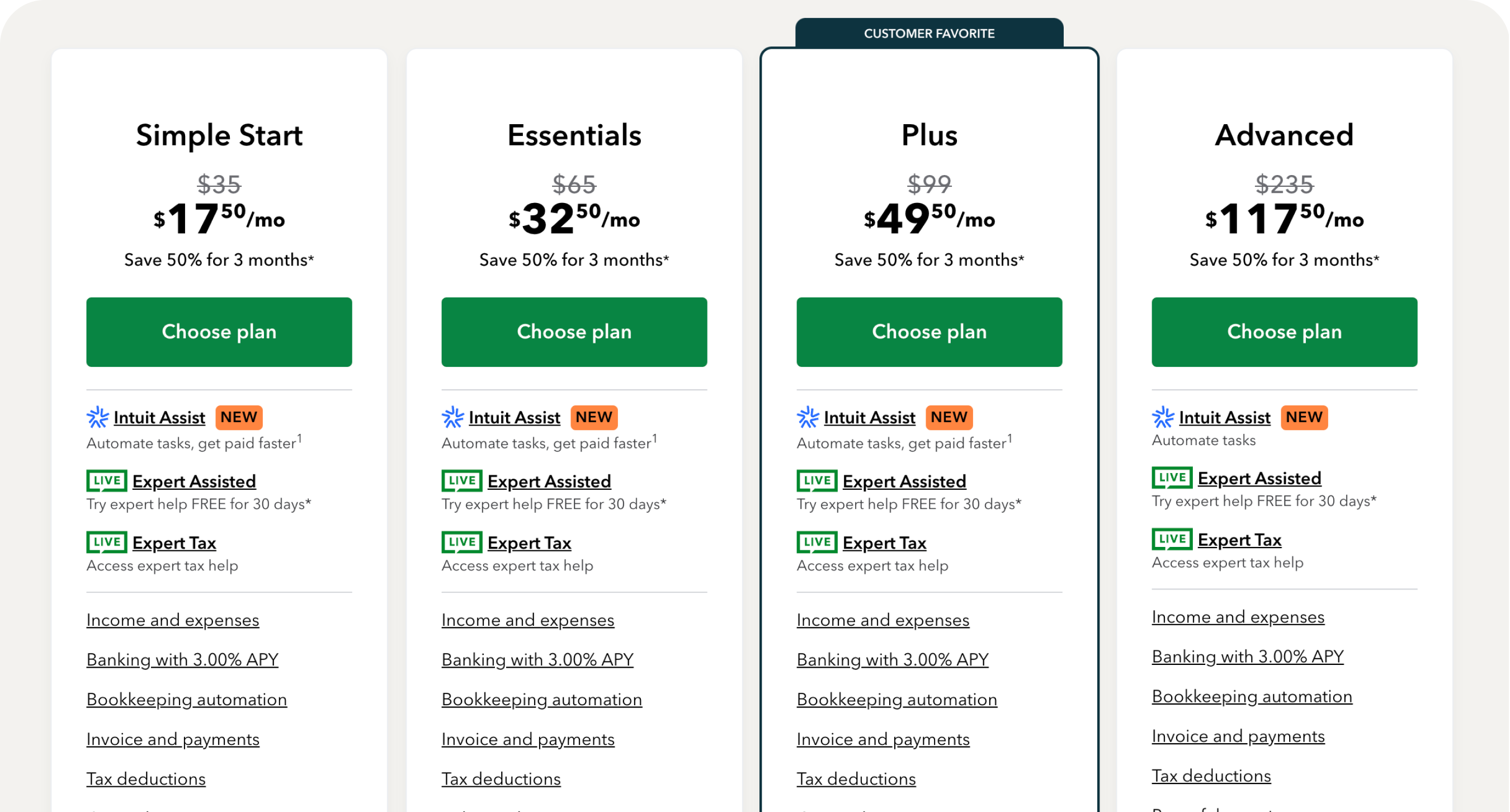 QuickBooks Pricing - Repository