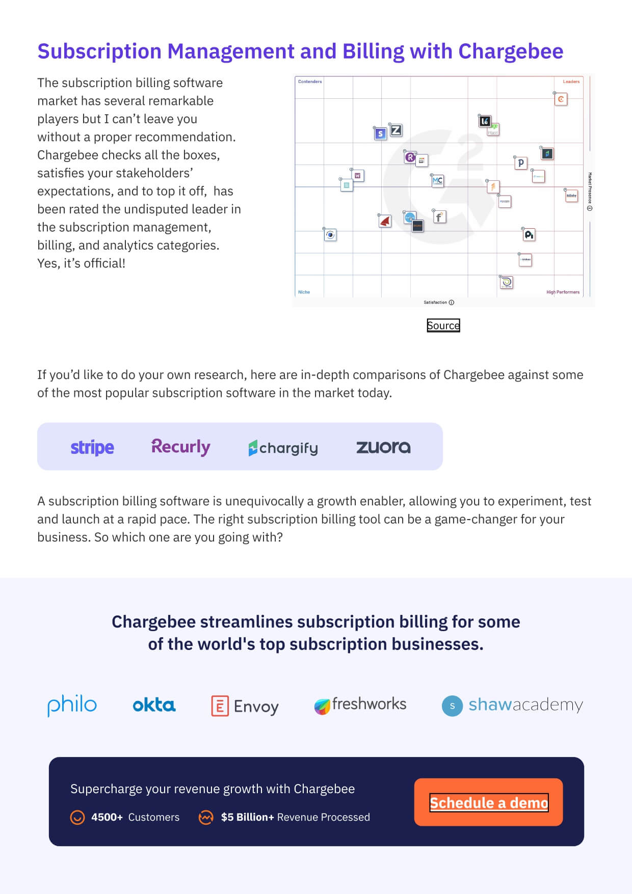 How to choose a Subscription Billing Software that helps you scale from ...