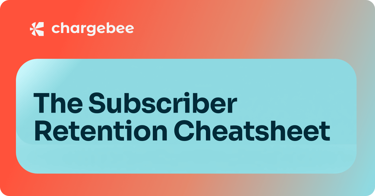 Subscription Insights - Benchmark for Subscriptions - Chargebee